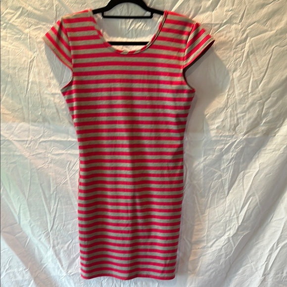 Dynamite | Dresses | Dynamite Pink And Gray Mini Dress Large | Poshmark